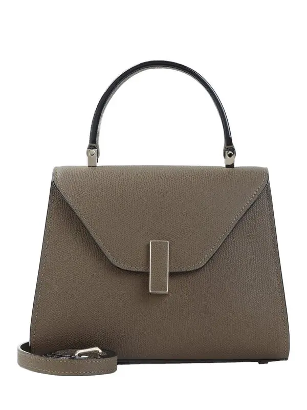 VALEXTRA Luxury Mini Top Handle Handbag - Green