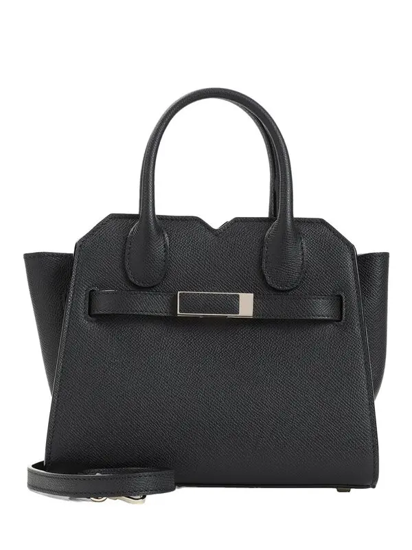 VALEXTRA Milano Crossbody Micro Bag - Black