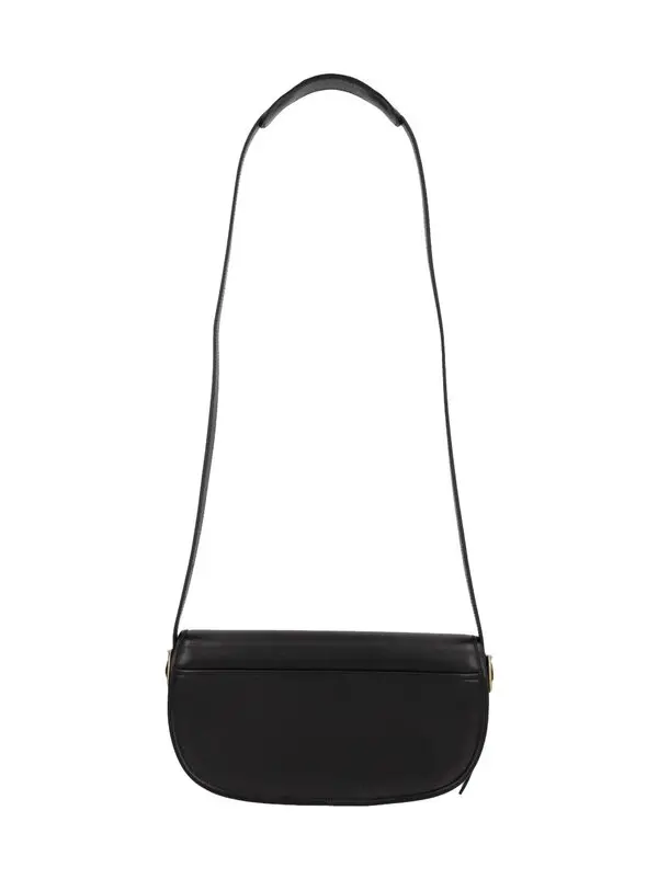 Bally Beckett Brushed Leather Mini Bag - Black