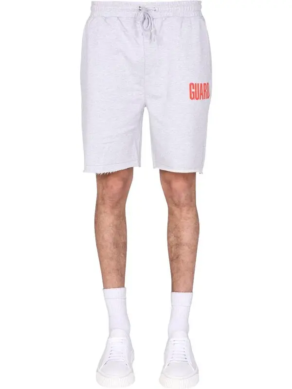 Helmut Lang Fleece Bermuda Shorts - Grey