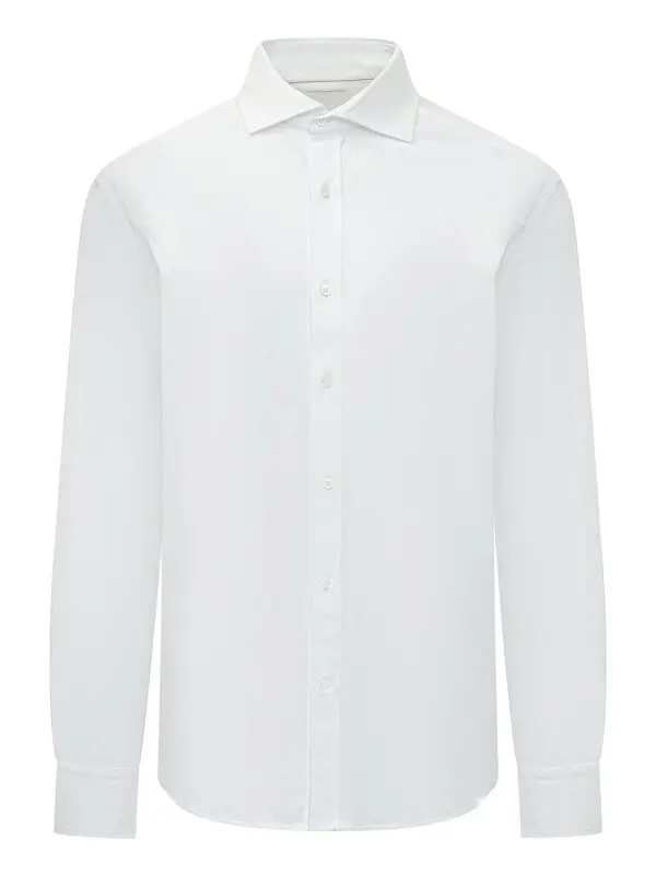Brunello Cucinelli Long Sleeve Shirt - Bianco