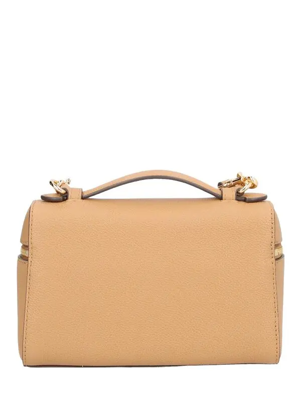 Tory Burch Slim Romy Top Handle Bag - Beige