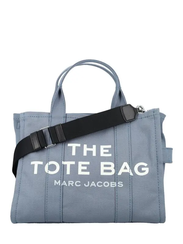 Marc Jacobs Medium Canvas Tote Handbag - Blue Shadow