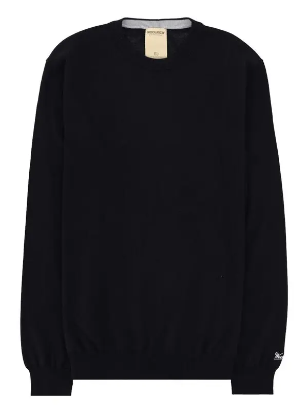 Woolrich Classic Cotton Sweater - Blue