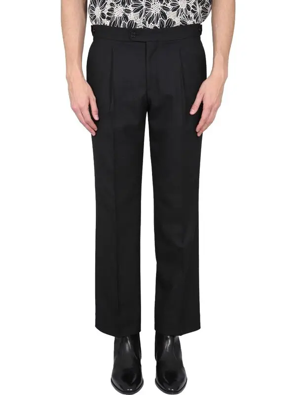 SUNFLOWER Tailored Trousers - Black