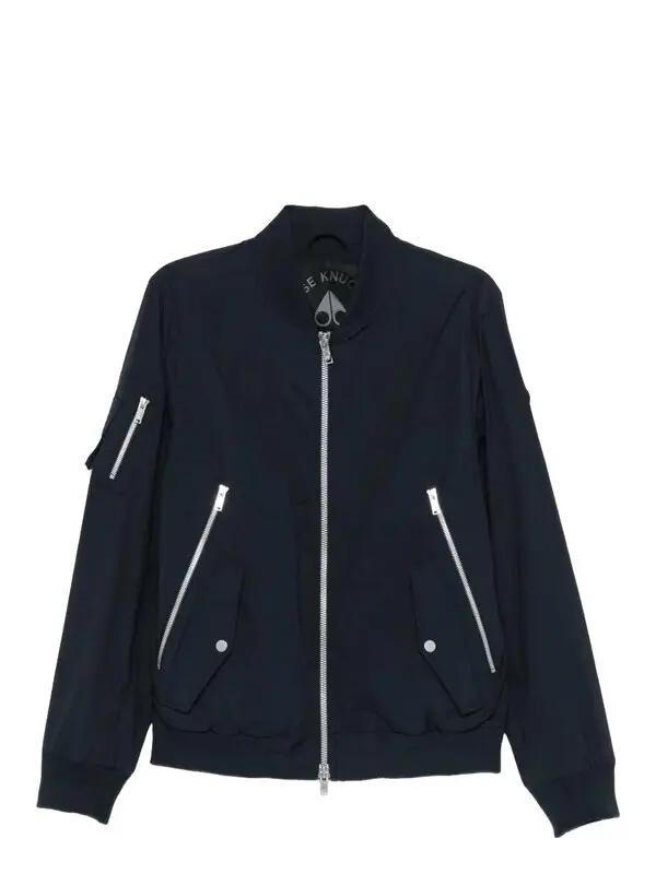 Moose Knuckles Courville Bomber Jacket - Navy