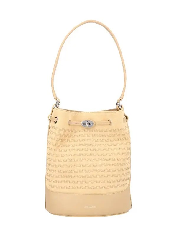 ZANELLATO Small Mondà Bucket Bag - Beige
