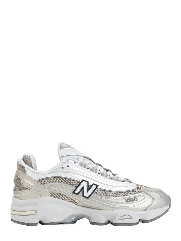 NEW BALANCE 1000 Leather Sneakers - Metallic