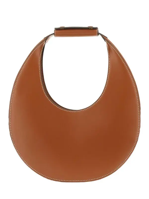 Staud Mini Leather Handbag - Brown