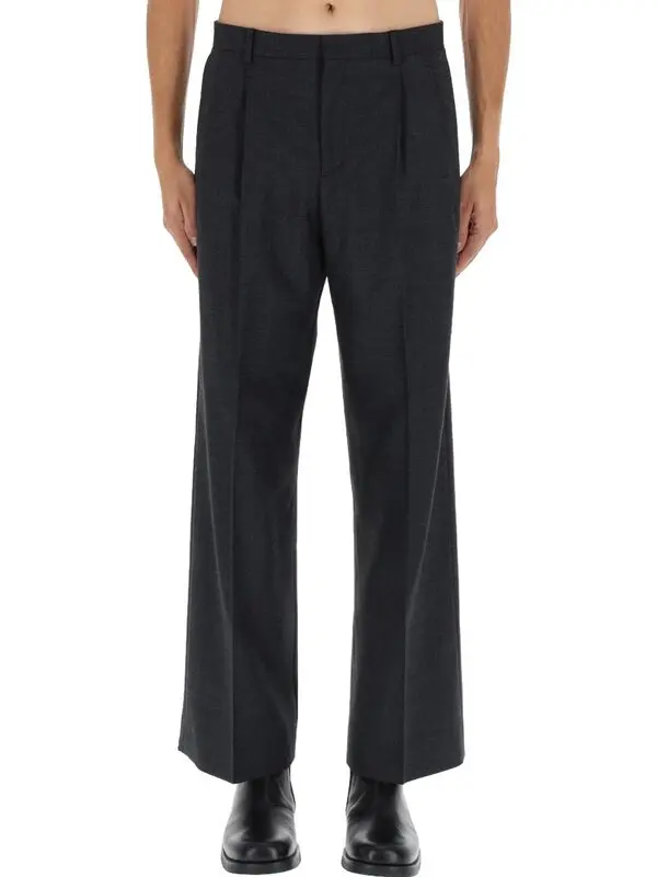 SUNFLOWER Pleated Trousers - Grey