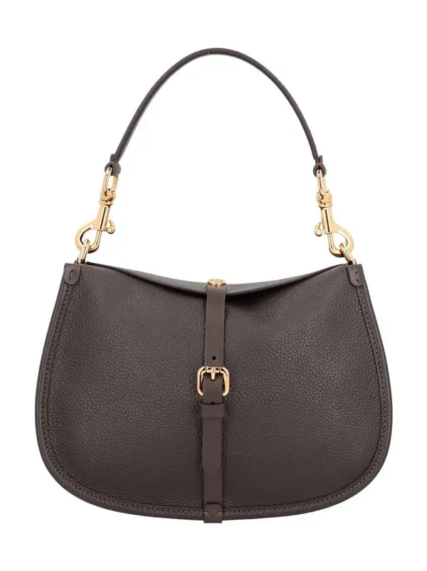 Etro Leather Shoulder Bag - Black