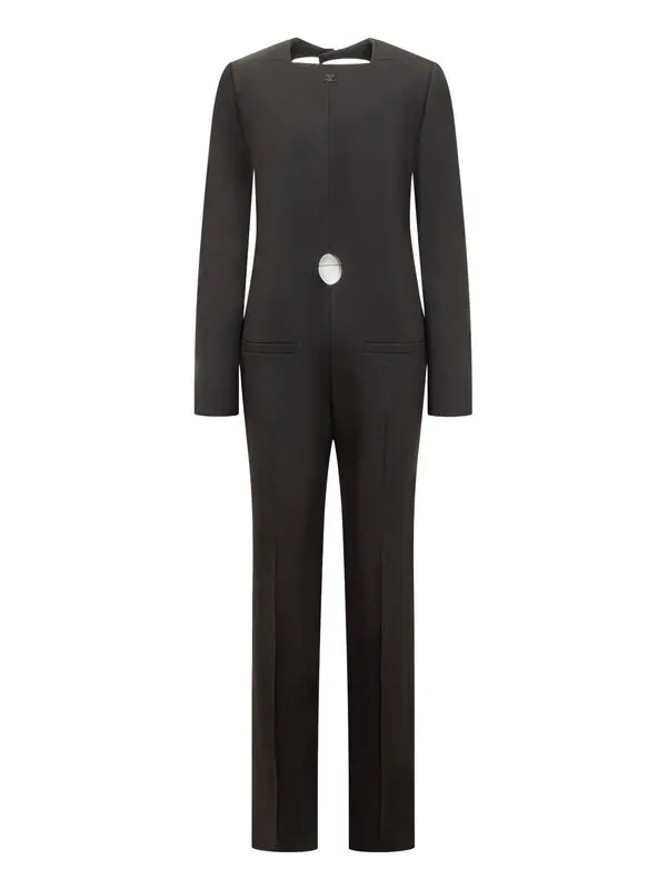 COURREGES Holistic Mini Dress - Black