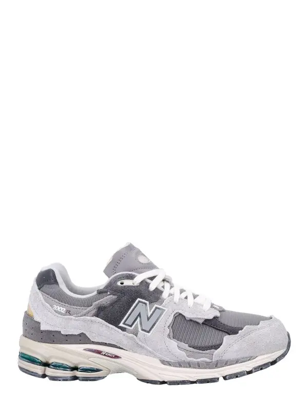 NEW BALANCE 2002r Suede And Mesh Lace-up Sneakers - Grey