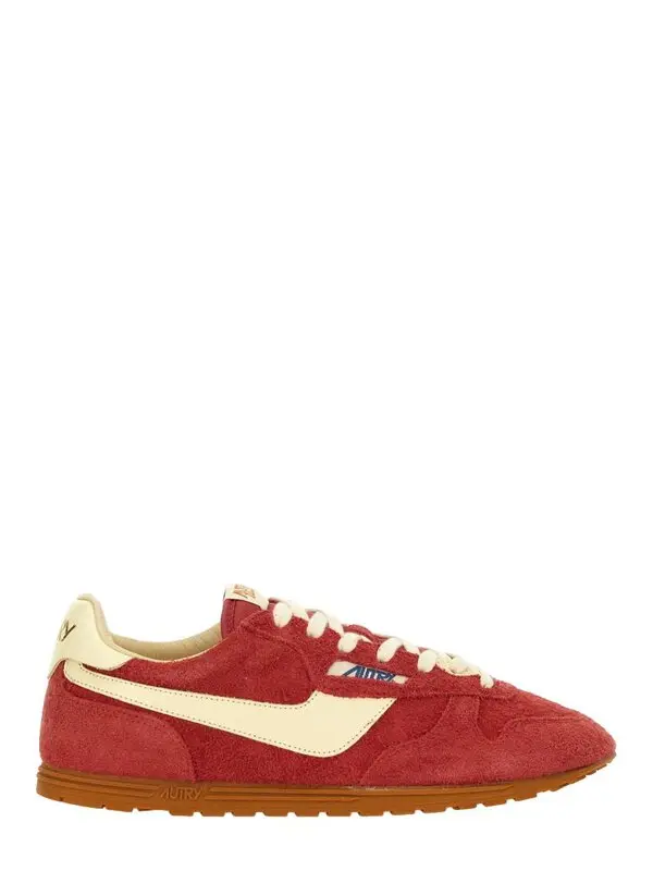 AUTRY Windspin Sneakers - Red