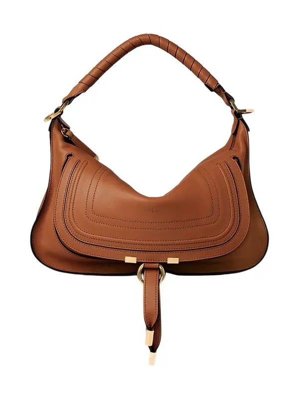 Chloé Elegant Mini Tote Bag 24 Cm Height, 34 Cm Width - Marrone