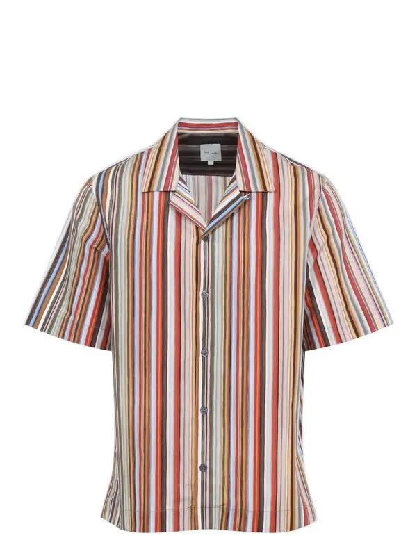 Paul Smith Modern Cotton Short Sleeve - Multicolour