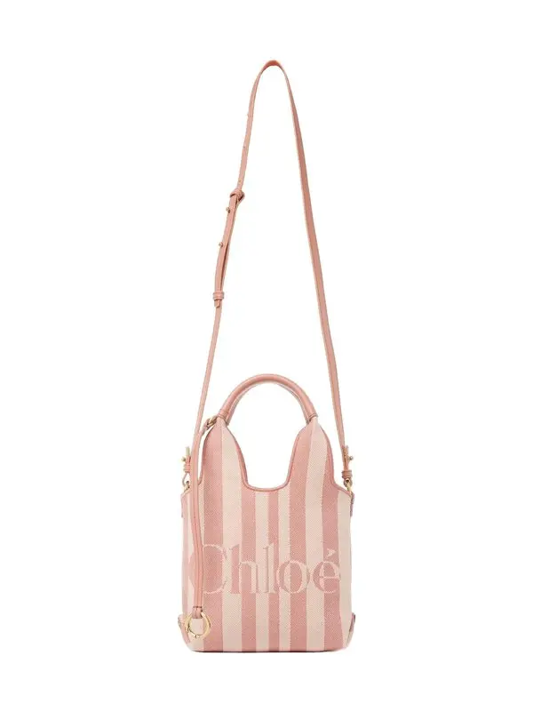 Chloé Adjustable Mini Bag With Dangling Ring - Rosa