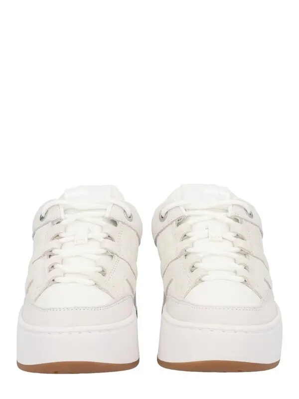 Michael Kors Platform Lace-up Sneakers - White