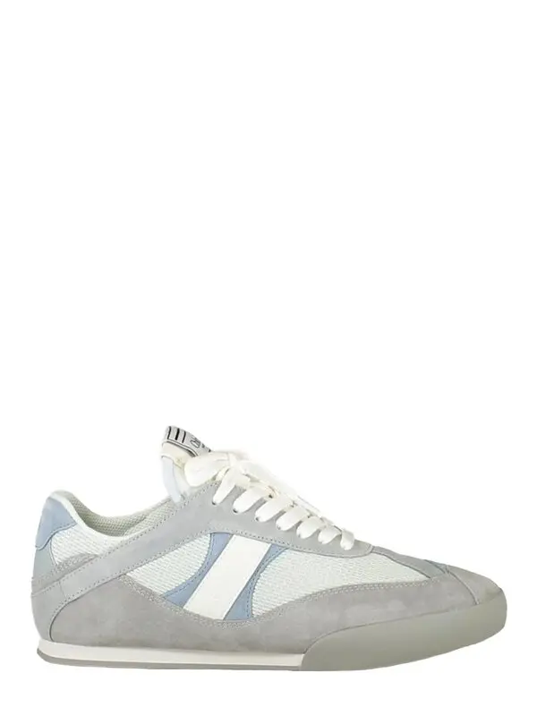 Chloé Lace-up Sneakers With Subtle Heel - Grey