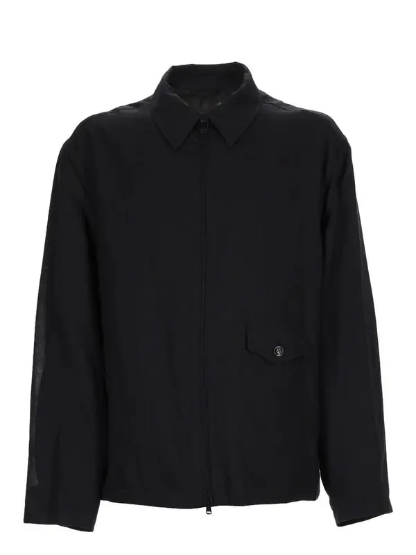 Our Legacy Zip-up Sports Jacket - Black
