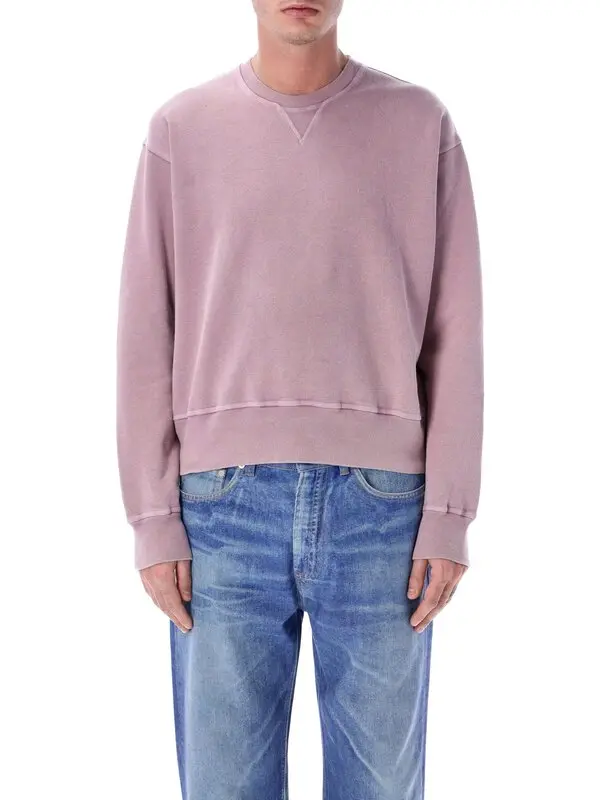 Our Legacy Relaxed Fit Crewneck Sweatshirt - Pink