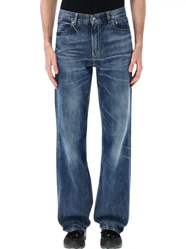 Our Legacy High-waisted Bootcut Jeans - Blue