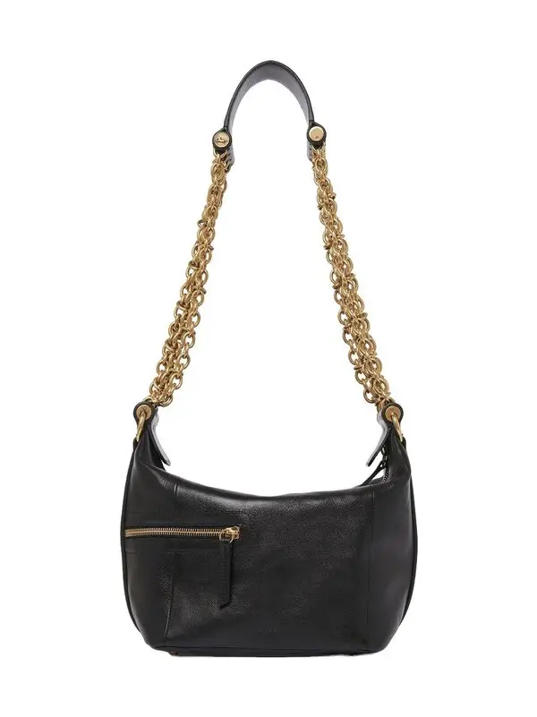 Chloé Mini Chain Crossbody Handbag - Black