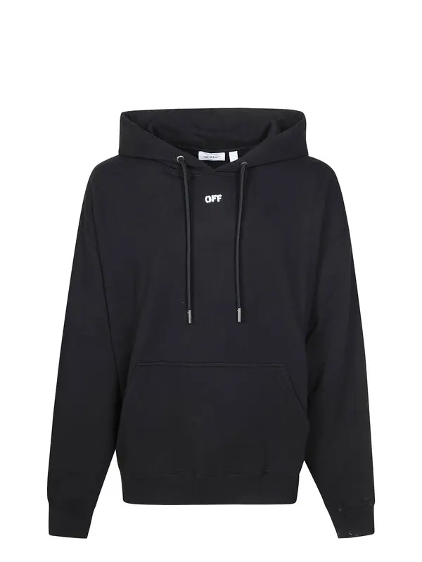 Off-White Paint Arrow Skate Hoodie - Nero
