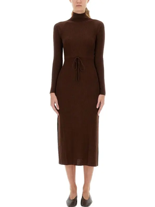 A.p.c. Marianna" Midi Dress - Brown