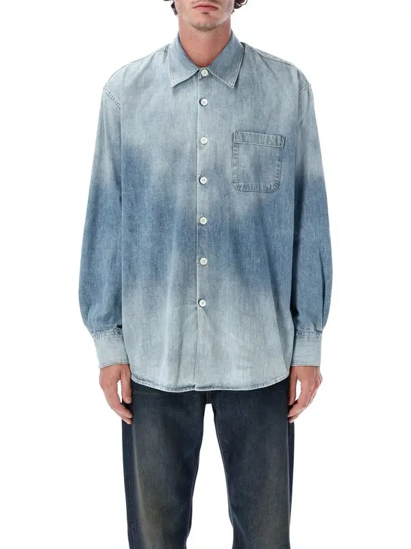 Our Legacy The Above Shirt Slightly Oversized Fit - Blue