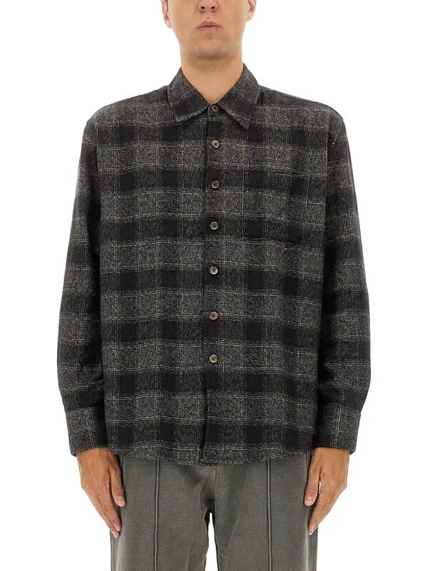 Our Legacy Above Shirt Oakland Low Twist Check - Multicolour