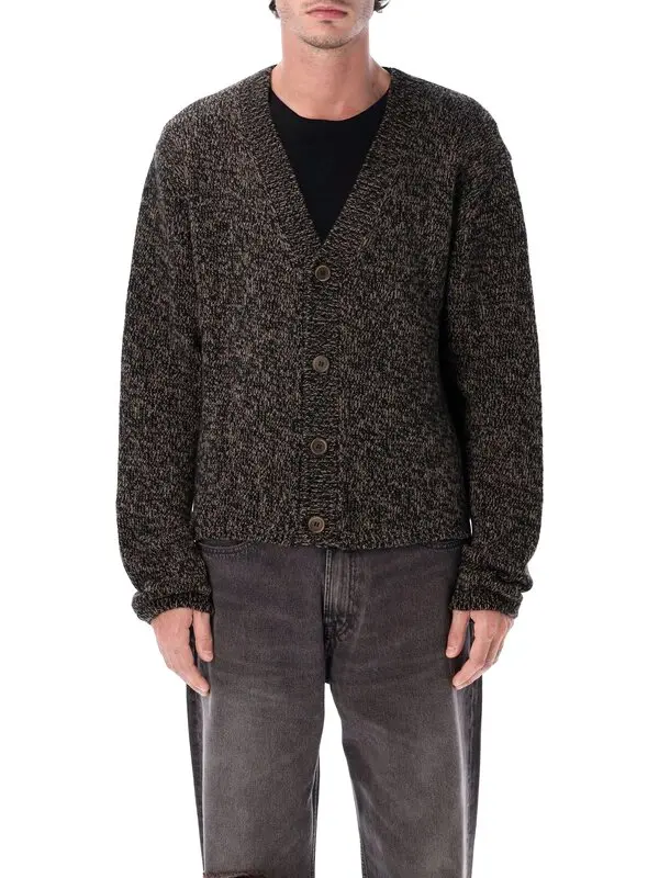 Our Legacy Twist Mouline Wool Cardigan - Bear