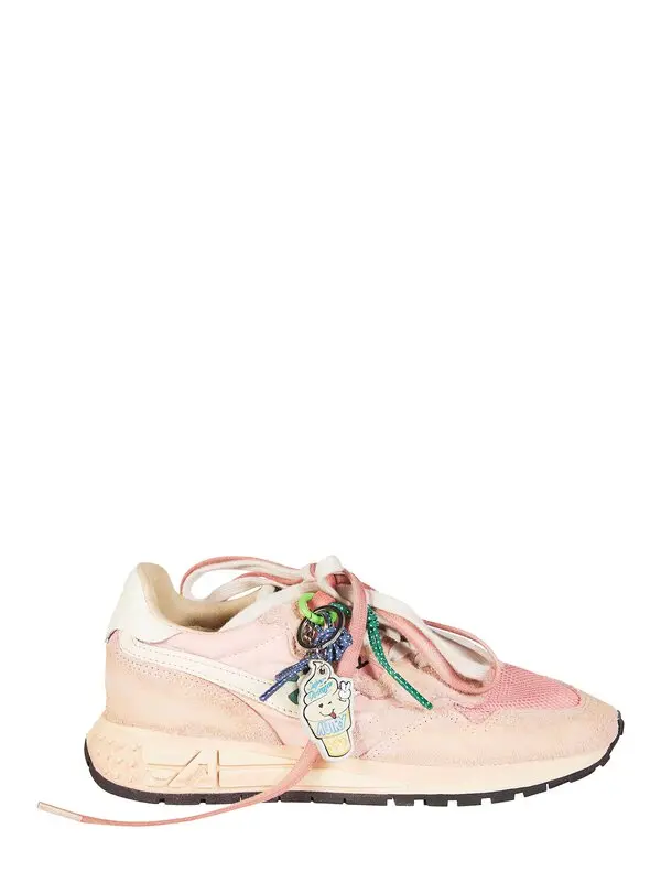 AUTRY Reelwind Sv Low Top Sneakers With Charms - Rosa