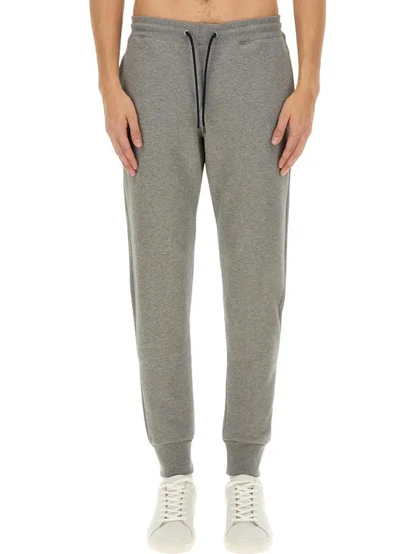 Paul Smith Organic Cotton Jogging Pants - Grey