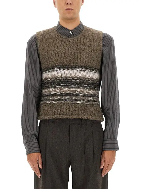Our Legacy Fair Isle Knit Vest - Multicolour