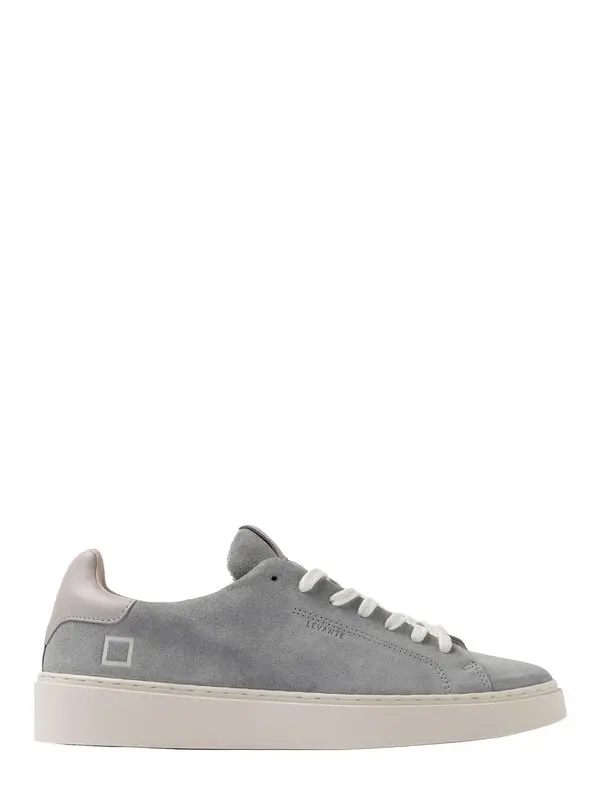 D.a.t.e. Suede Lace-up Sneakers - Grey