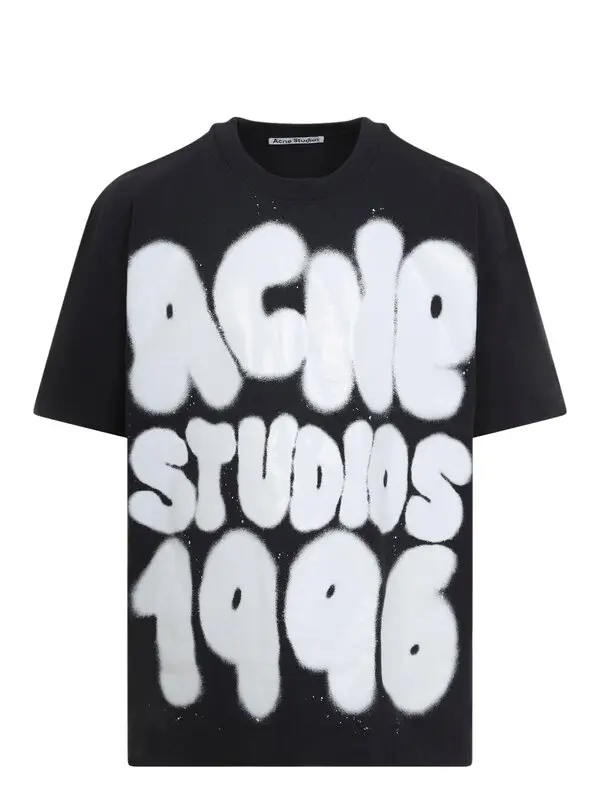 Acne Studios Essential Cotton T-shirt - Black