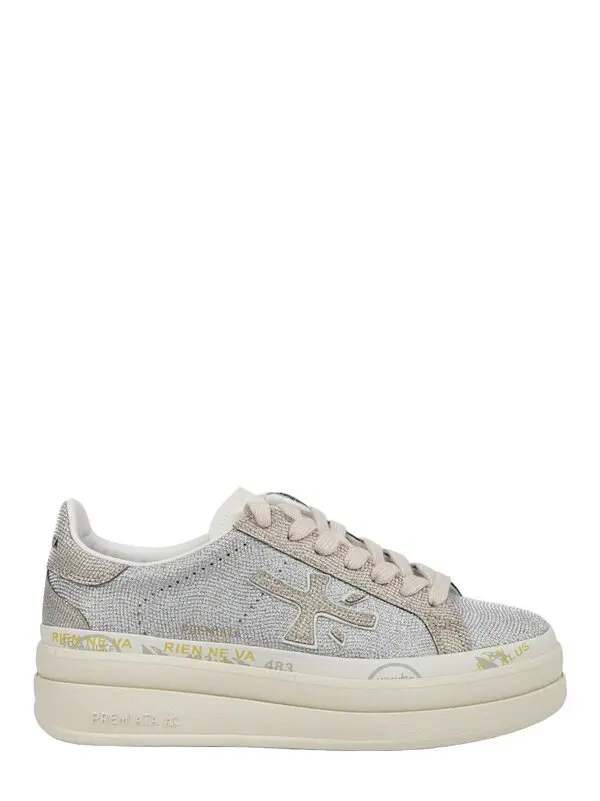 Premiata Claudia 8132 Lace-up Sneakers - Grey