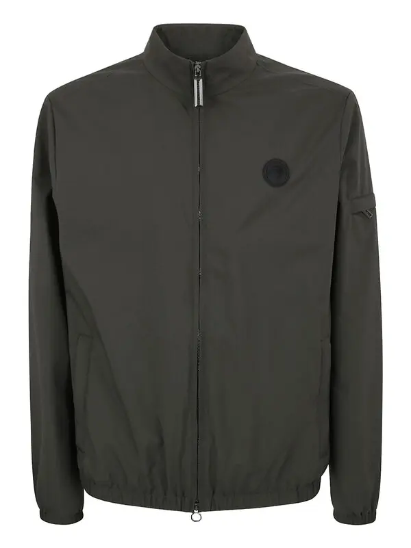 Stefano Ricci Technical Zip-up Jacket - Moss