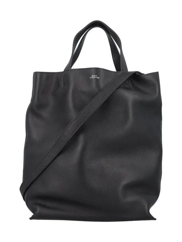 A.p.c. Mini Leather Bag Autumn/winter 2025 Collection - Nero