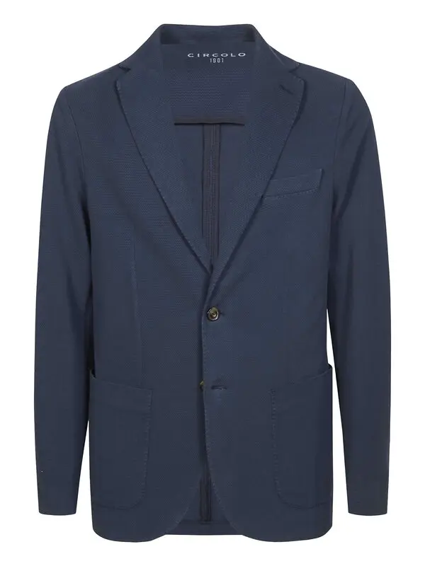 CIRCOLO 1901 Patch-pocket Blazer - Blu