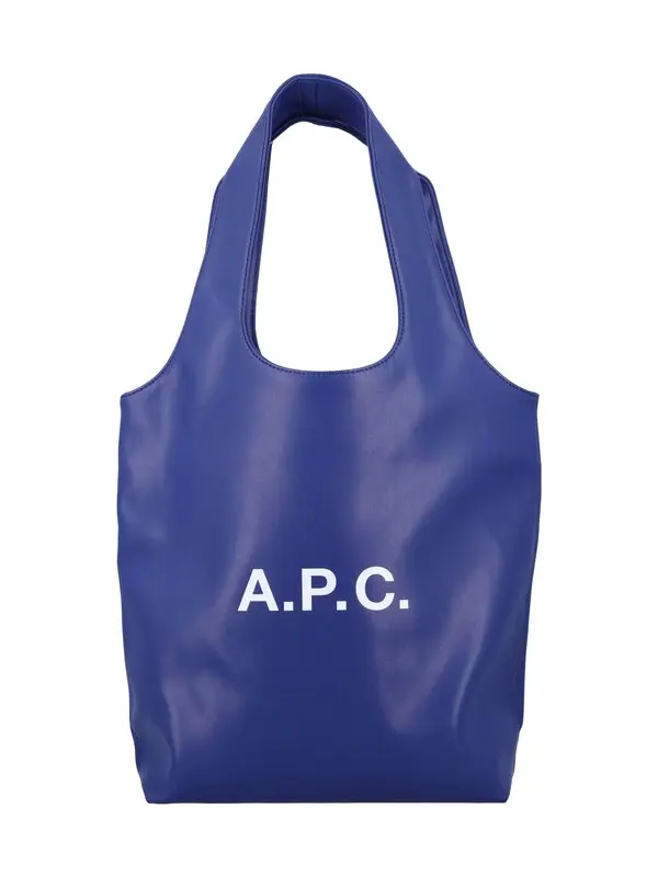 A.p.c. Mini Tote Handbag - Blue
