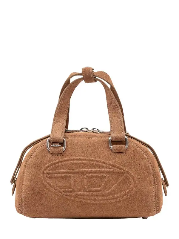 DIESEL® Mini Dome Shoulder Bag - Marrone