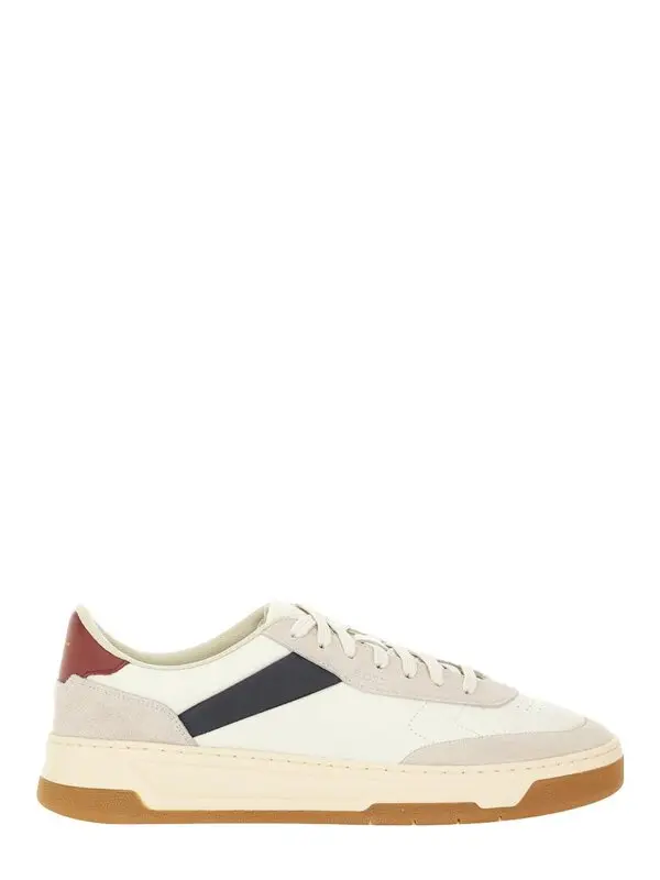 BOSS Premium Cow Leather Sneakers - White