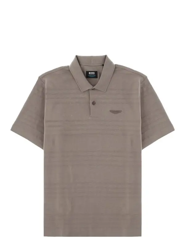 BOSS Classic Logo Polo - Dove