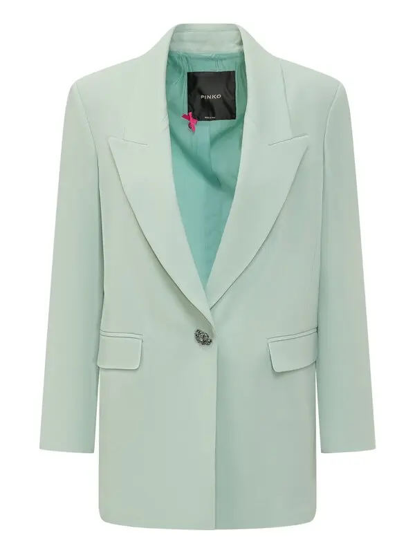Pinko Mini Double Layer Jacket - Verde Salvia