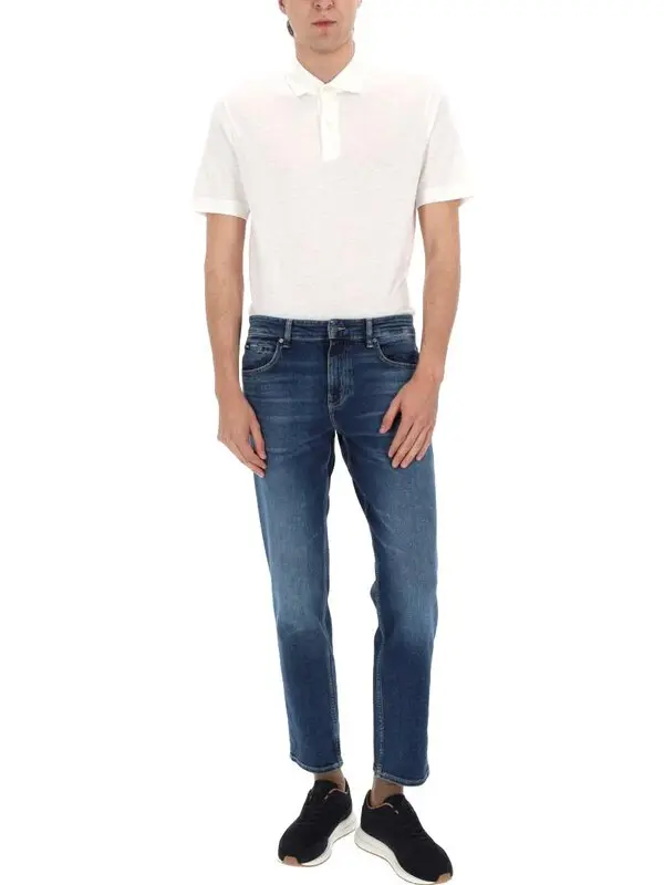 BOSS Slim Fit Stretch Jeans - Blue