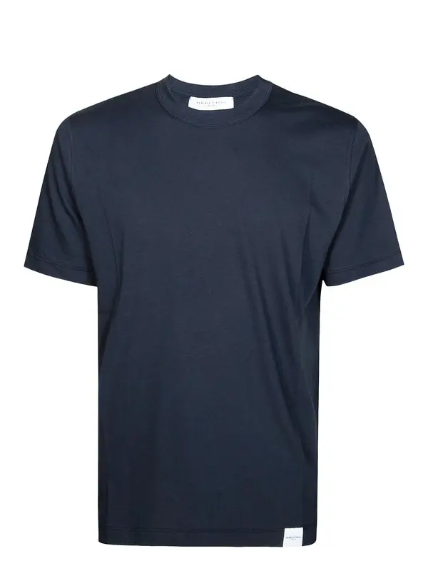 DANIELE FIESOLI Mini Neck T-shirt - Blu