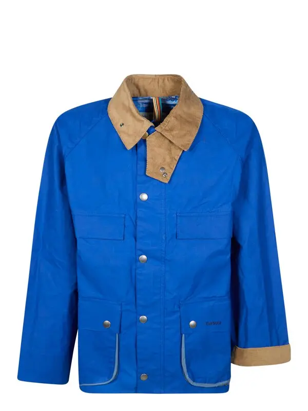 PAUL SMITH LOVES BARBOUR Sugarlump Bedale Casual Jacket - Blu