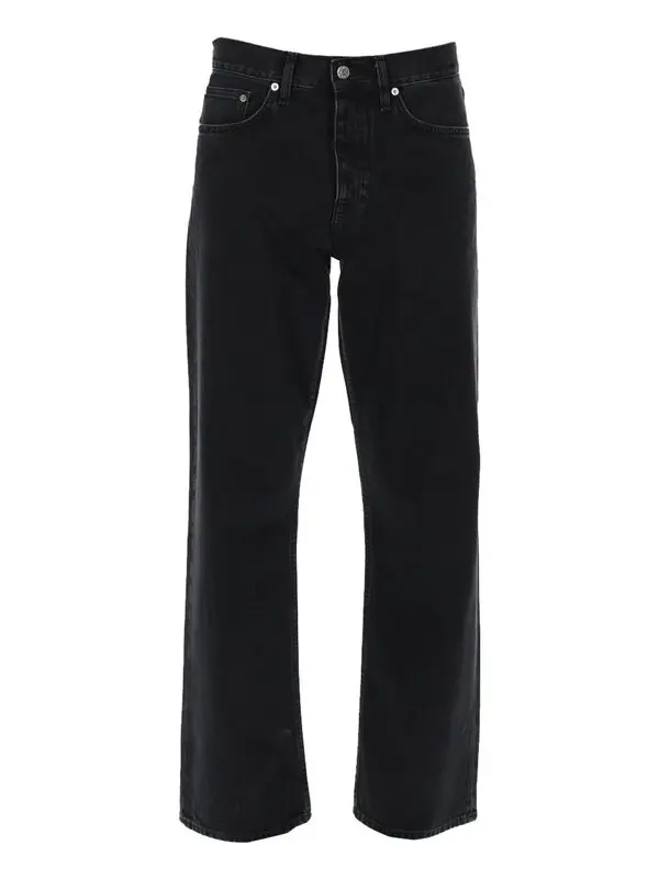 SUNFLOWER Straight-leg Denim Jeans - Black